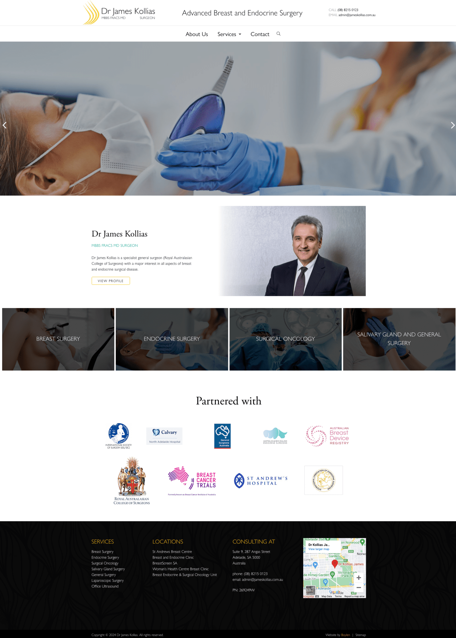 Dr James Kollias | Boylen