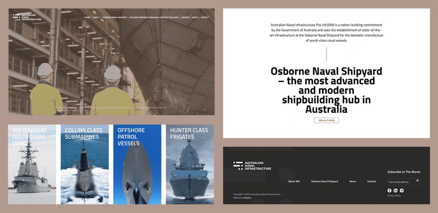 Quad Chart Design For Defence | Boylen