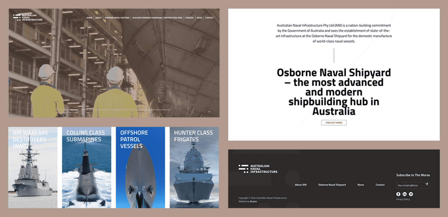 Quad Chart Design For Defence | Boylen